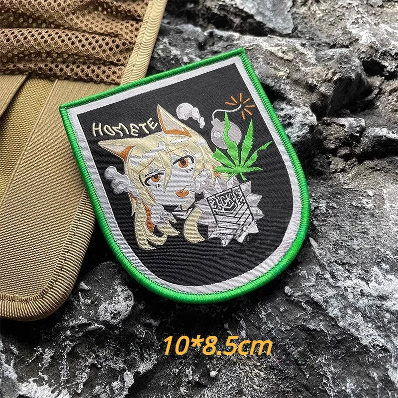 Girls' Frontline 'Gr G41 | Homete' Embroidered Velcro Patch – Little ...