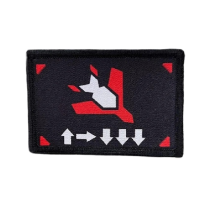 Helldivers 'Eagle 500kg Bomb' Embroidered Velcro Patch — Little Patch Co
