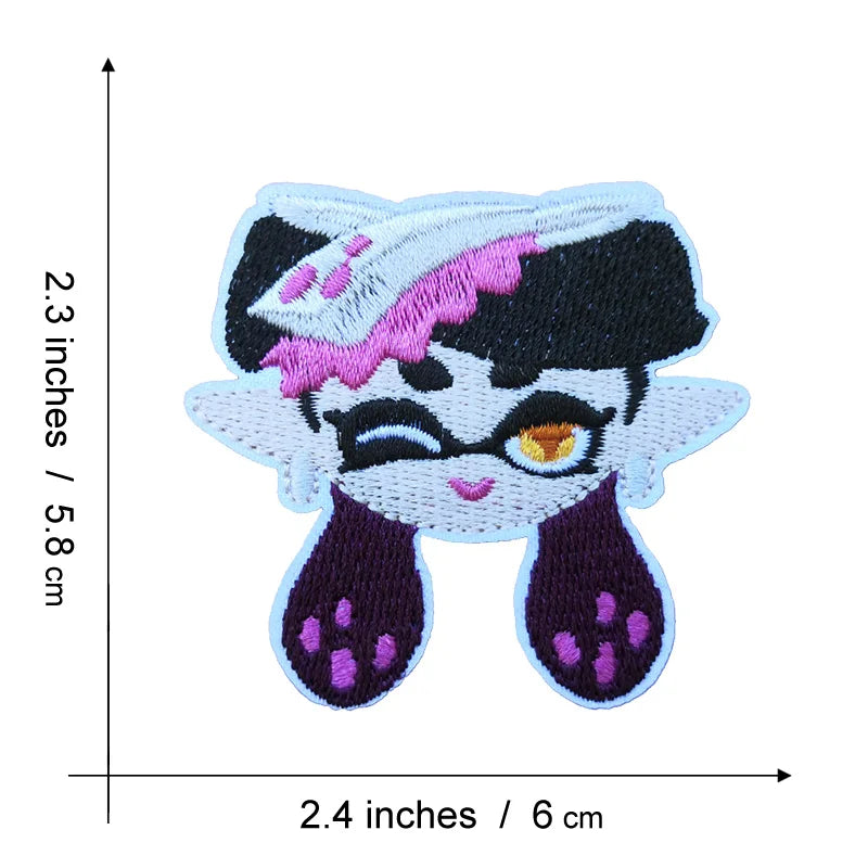Splatoon 'Callie | Head' Embroidered Patch – Little Patch Co