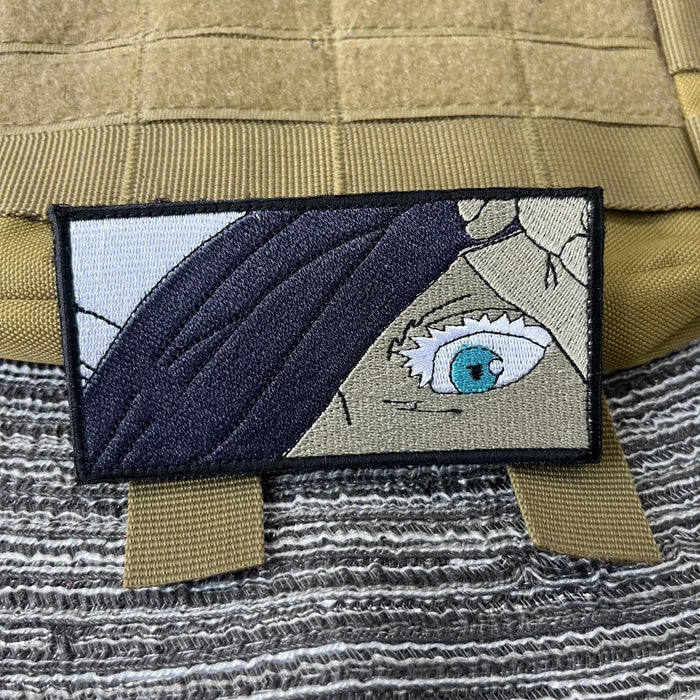 Jujutsu Kaisen 'Satoru Gojo | Peeking Eye' Embroidered Velcro Patch ...