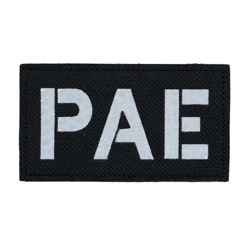 Military Tactical 'PAE | Reflective' Embroidered Velcro Patch — Little ...