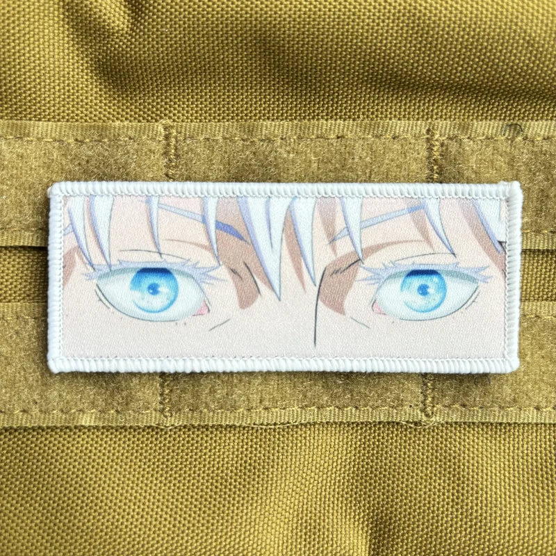 Jujutsu Kaisen 'Satoru Gojo | Staring Eyes' Embroidered Velcro Patch ...