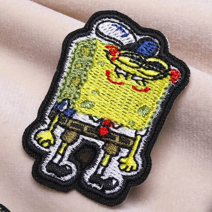 SpongeBob 'Krusty Krab Hat' Embroidered Patch — Little Patch Co