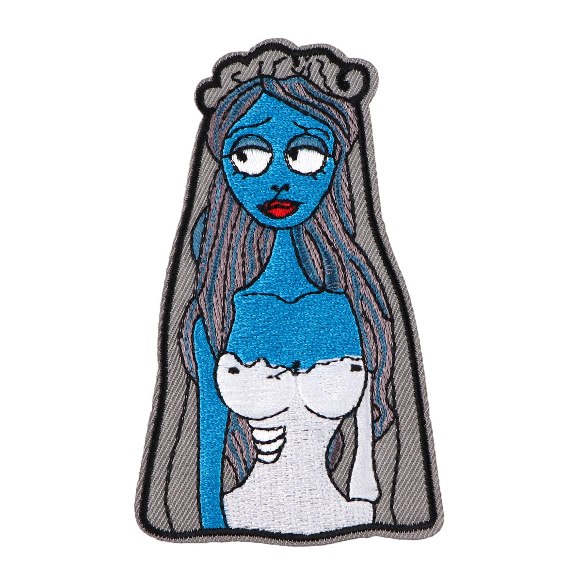 Corpse Bride 'Emily' Embroidered Patch — Little Patch Co