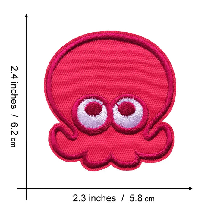 Splatoon 'Octoling Octopus' Embroidered Patch — Little Patch Co