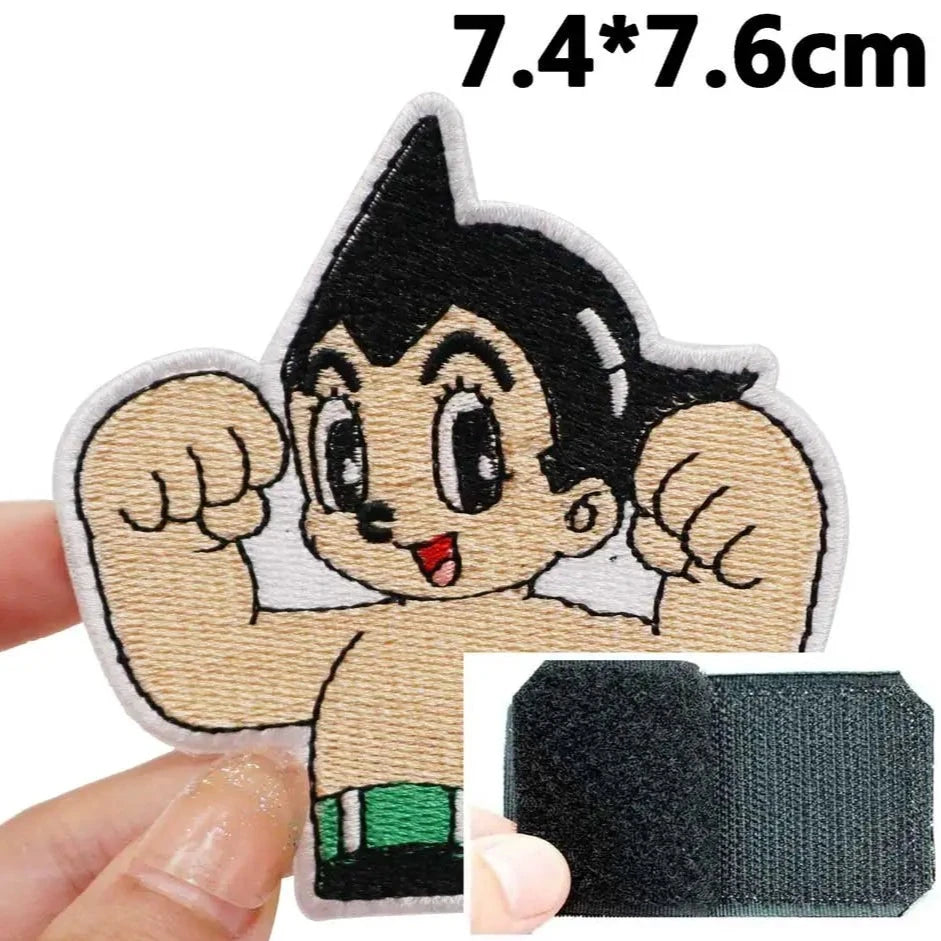 Astro Boy 'Strong' Embroidered Velcro Patch – Little Patch Co