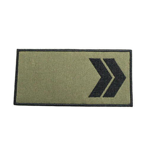 Military Rank 'Master Sergeant | Right' Embroidered Velcro Patch ...
