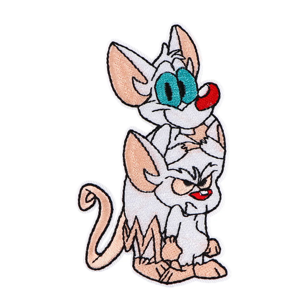 Pinky and the Brain 'Silly Rats' Embroidered Patch – Little Patch Co