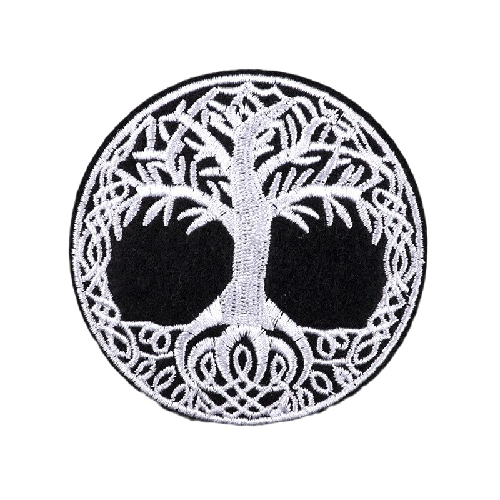 Viking 'Tree of Life Symbol' Embroidered Patch — Little Patch Co