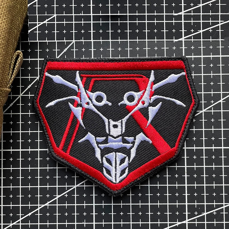 Kamen Rider 'Mask' Embroidered Velcro Patch – Little Patch Co