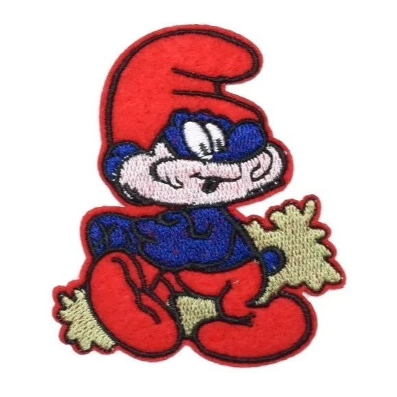 The Smurfs 'Papa Smurf | Sneaking' Embroidered Patch – Little Patch Co
