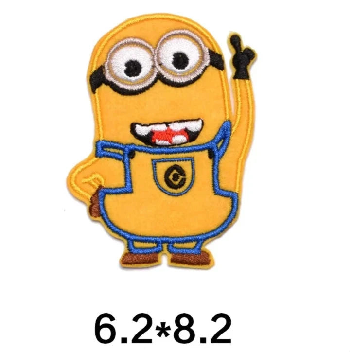 The Minion 'Phil | Bald 1.0' Embroidered Patch – Little Patch Co