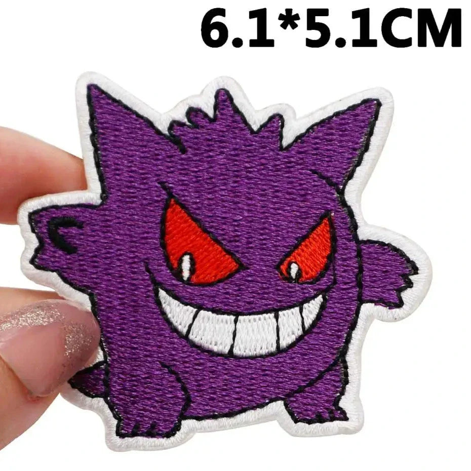Pocket Monster 'Gengar | Grinning' Embroidered Patch – Little Patch Co