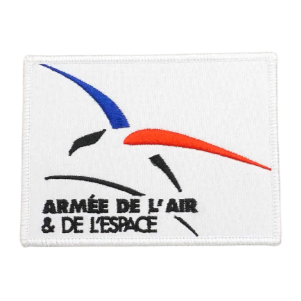 Emblem 'French Air and Space Force' Embroidered Velcro Patch — Little ...