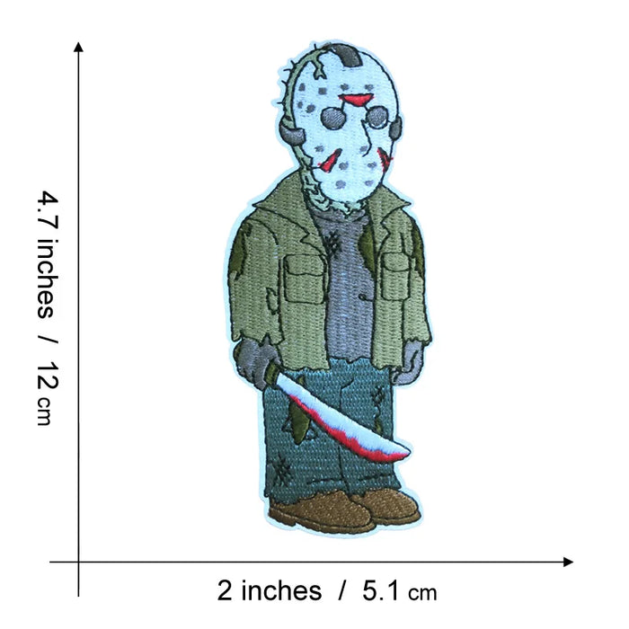 Friday the 13th 'Jason | Waiting 1.0' Embroidered Patch — Little Patch Co