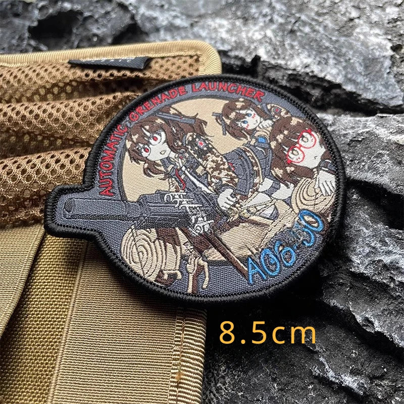 Girls' Frontline 'AGS-30 | Automatic Grenade Launcher' Embroidered Vel ...