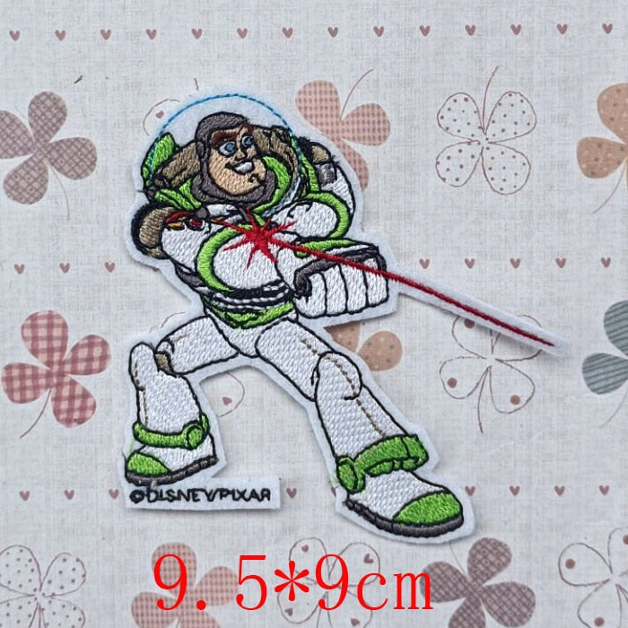 Andy's Room 'Buzz Lightyear | Laser Firing' Embroidered Patch – Little ...
