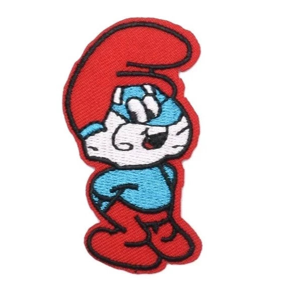 The Smurfs 'Papa Smurf' Embroidered Patch