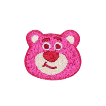 Andy's Room 'Lotso | Head' Embroidered Patch — Little Patch Co