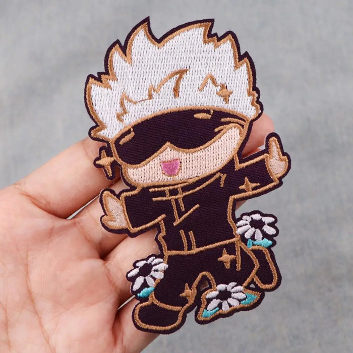 Jujutsu Kaisen 'Chibi Satoru Gojo | Dancing' Embroidered Patch — Little ...