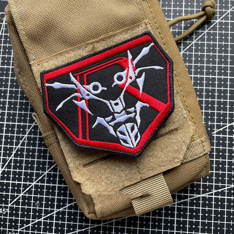 Kamen Rider 'Mask' Embroidered Velcro Patch – Little Patch Co