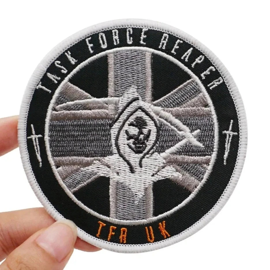 Military Tactical 'Task Force Reaper' Embroidered Patch