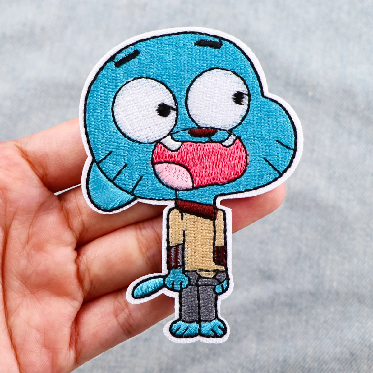 The Amazing World of Gumball 'Gumball Watterson' Embroidered Patch ...