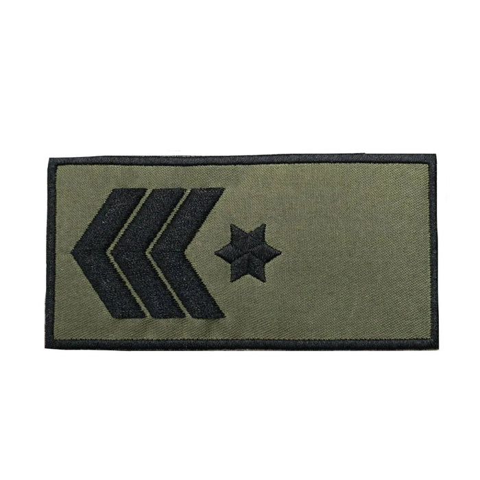 Military Rank 'Chief Warrant Officer | Left' Embroidered Velcro Patch ...