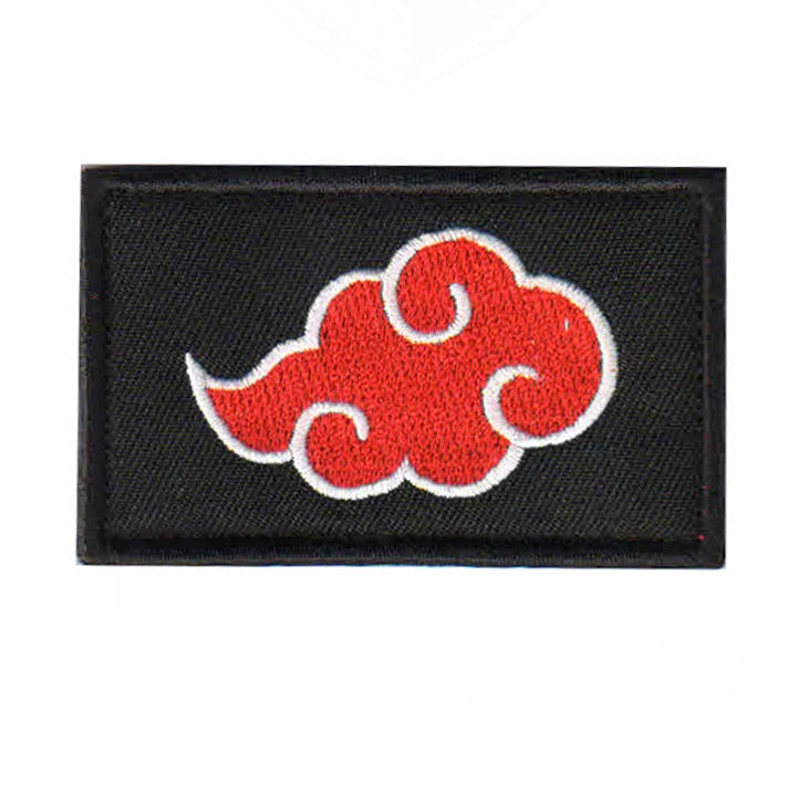 Shippuden 'Akatsuki Logo | 3.0' Embroidered Patch – Little Patch Co
