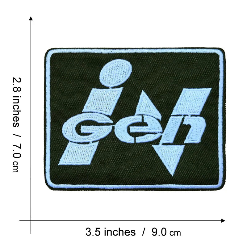 Jurassic Park 'InGen Logo' Embroidered Patch – Little Patch Co