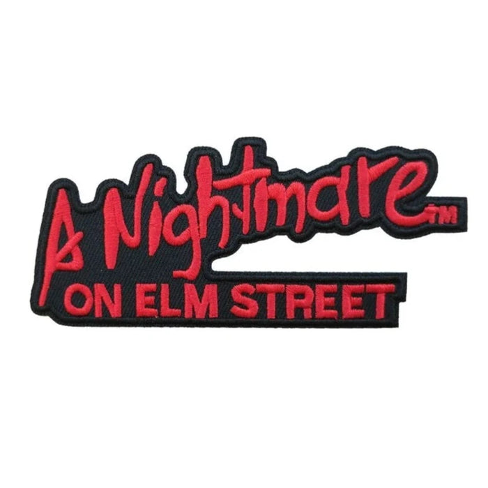 A Nightmare on Elm Street 'Font Logo' Embroidered Patch — Little Patch Co