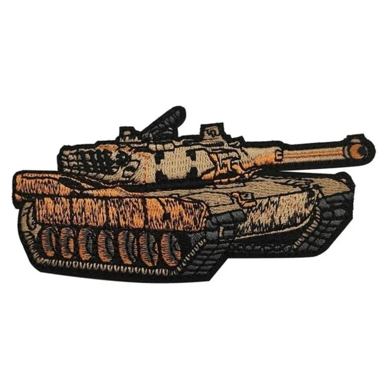 Vehicles 'M1 Abrams Tank' Embroidered Velcro Patch – Little Patch Co