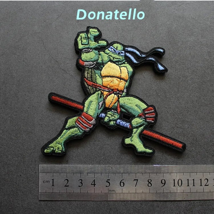 Teenage Mutant Ninja Turtles 'Donatello' Embroidered Velcro Patch ...