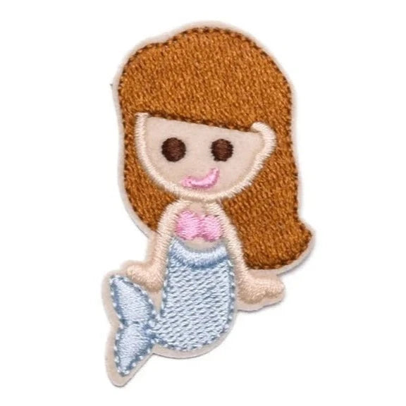 Cute 'Mermaid' Embroidered Patch