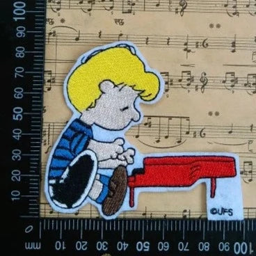 The Peanuts Movie 'Schroeder | Playing Piano' Embroidered Patch ...
