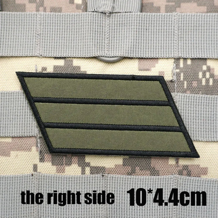 Military Rank 'Sergeant Special Combatant | Right' Embroidered Velcro ...
