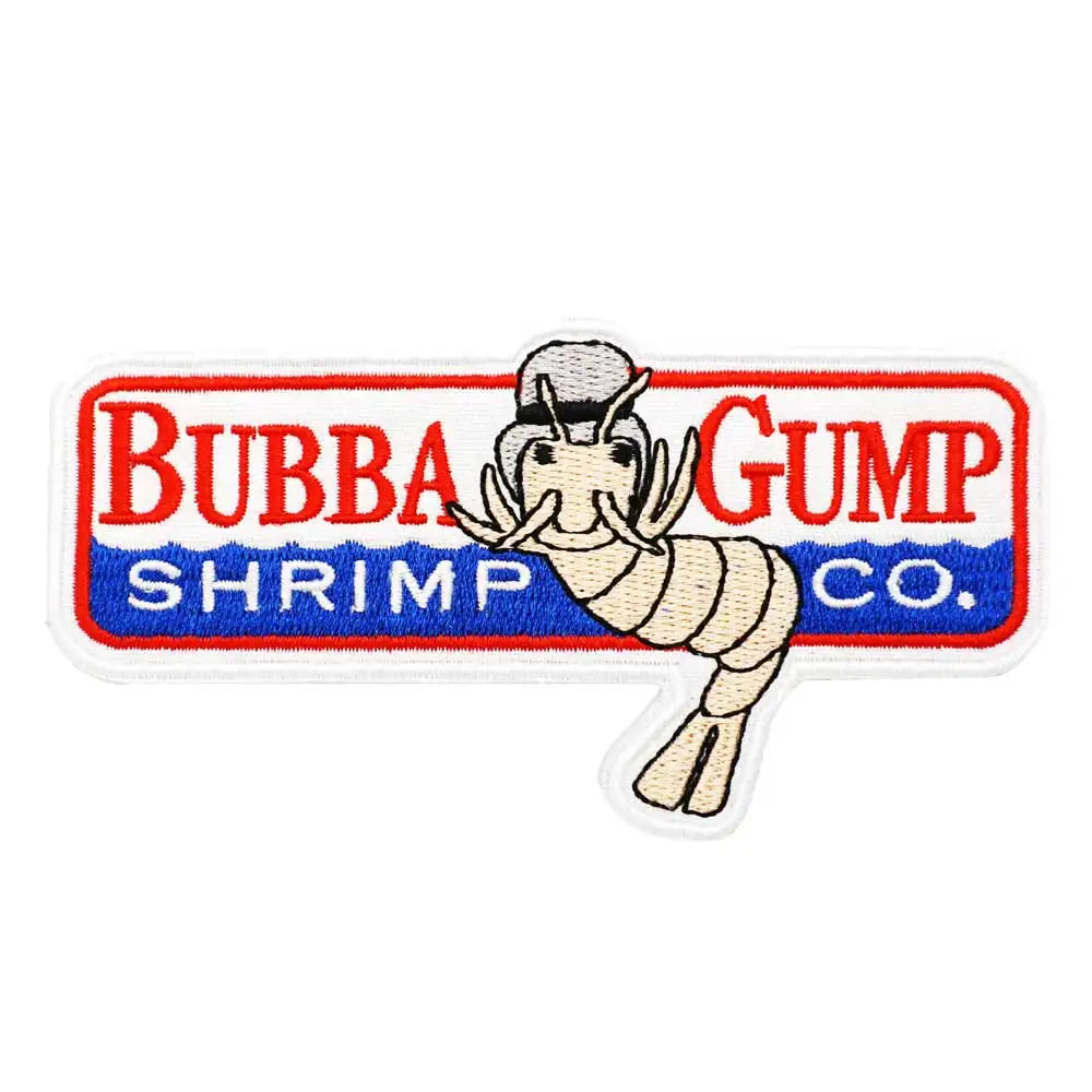 Cool 'Bubba Gump Shrimp Co. Logo' Embroidered Patch – Little Patch Co