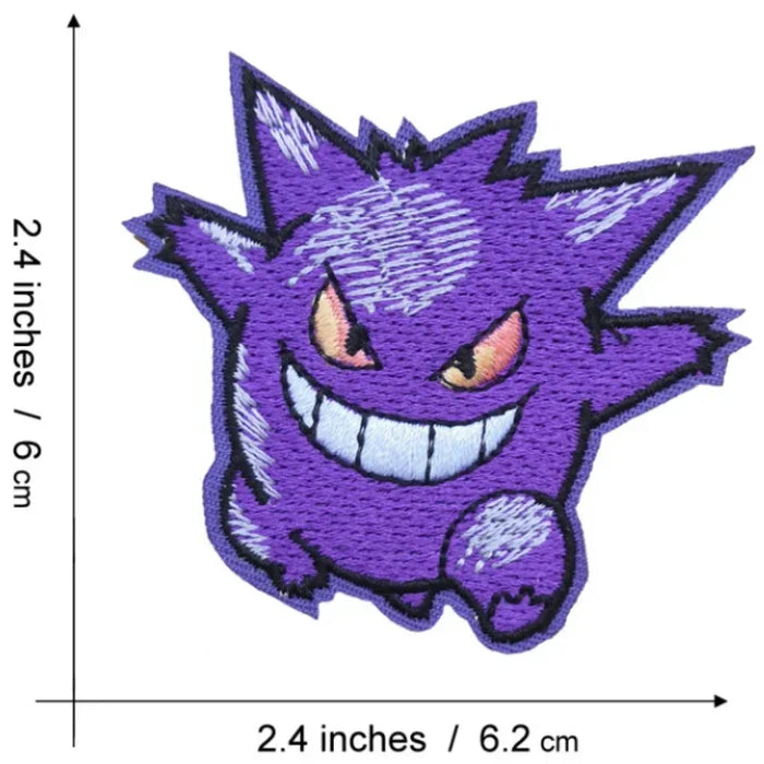 Pocket Monster 'Gengar | 1.0' Embroidered Patch — Little Patch Co