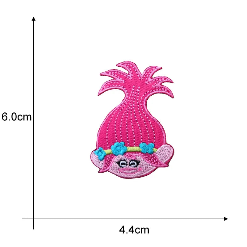 Trolls 'Poppy | Head' Embroidered Patch – Little Patch Co
