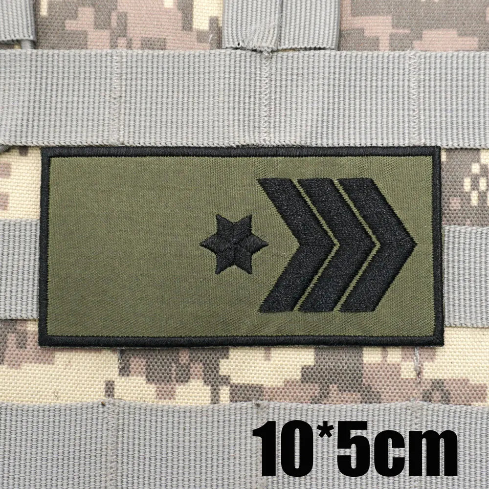 Military Rank 'Chief Warrant Officer | Right' Embroidered Velcro Patch ...