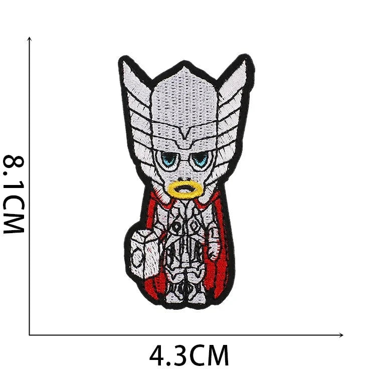 Thor 'Shocked' Embroidered Patch – Little Patch Co