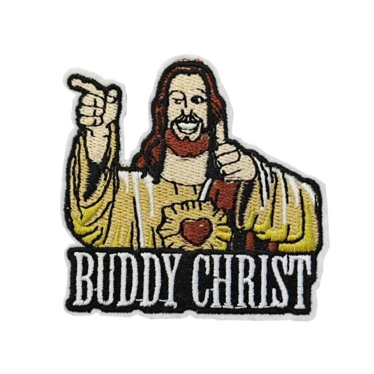 Buddy Christ Embroidered Patch — Little Patch Co