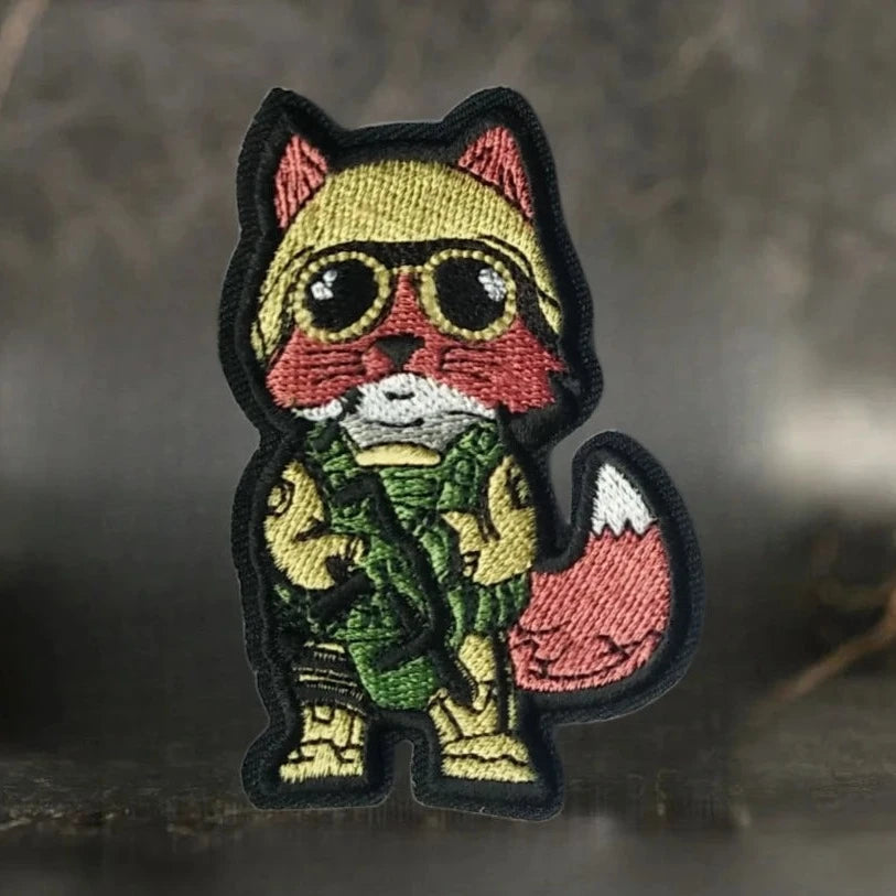 Tactical Fox 'Sniper' Embroidered Velcro Patch – Little Patch Co