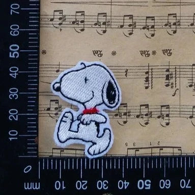 The Peanuts Movie 'Snoopy | Stretching Leg' Embroidered Patch – Little ...