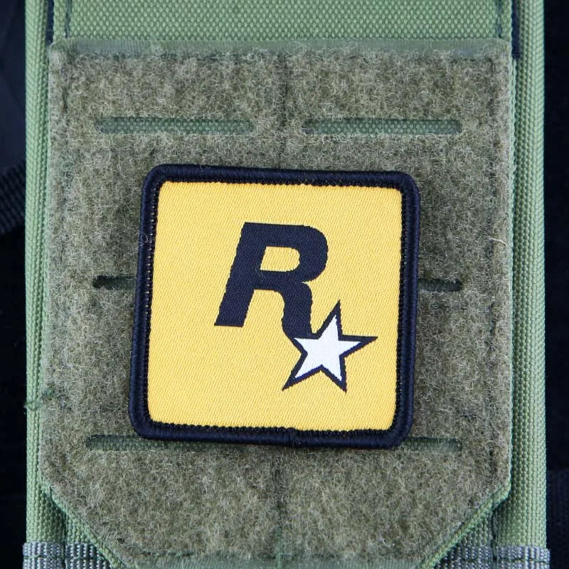 Rockstar Games 'Logo 1.0' Embroidered Velcro Patch – Little Patch Co