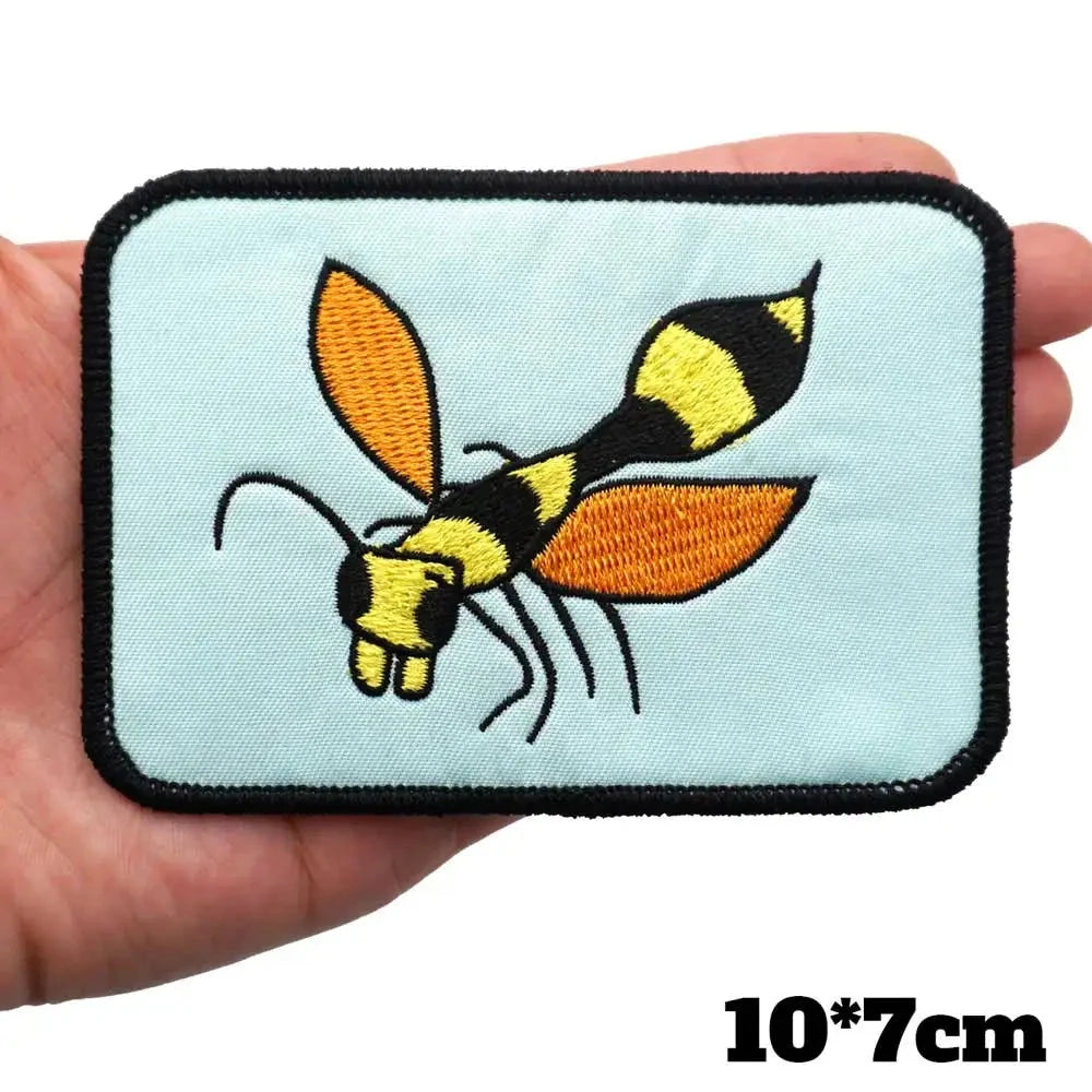 Hornet 'Square' Embroidered Patch – Little Patch Co