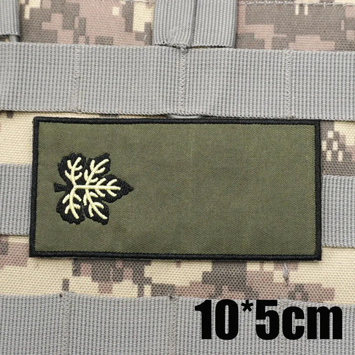 Military Rank 'Lieutenant Colonel | Left' Embroidered Velcro Patch ...