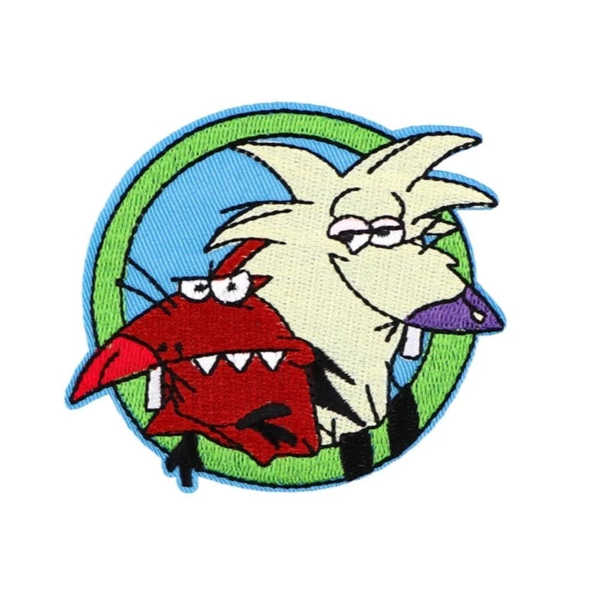 The Angry Beavers ‘Logo’ Embroidered Patch – Little Patch Co