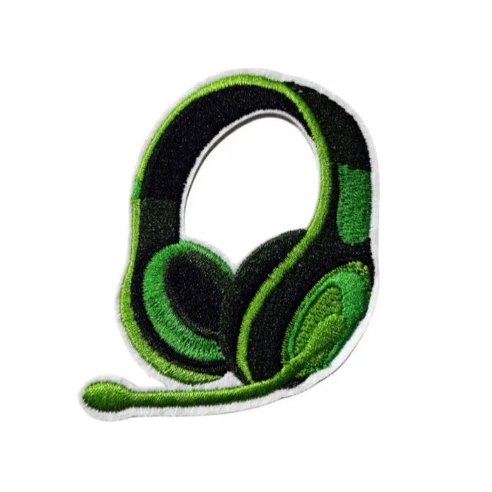 Gaming 'Wireless Headset' Embroidered Patch – Little Patch Co