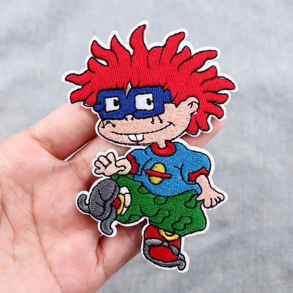 Rugrats 'Chuckie Finster' Embroidered Patch – Little Patch Co